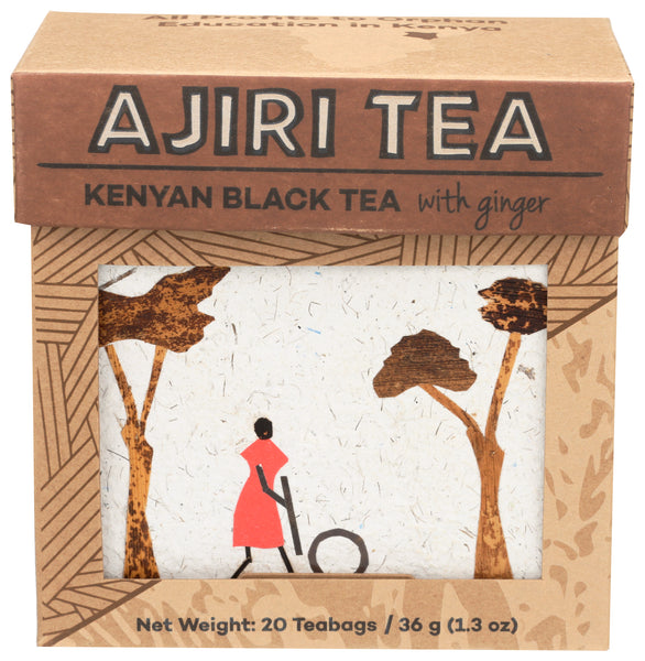 Kenyan Black Tea with Ginger (Teabags) - Ajiri Tea