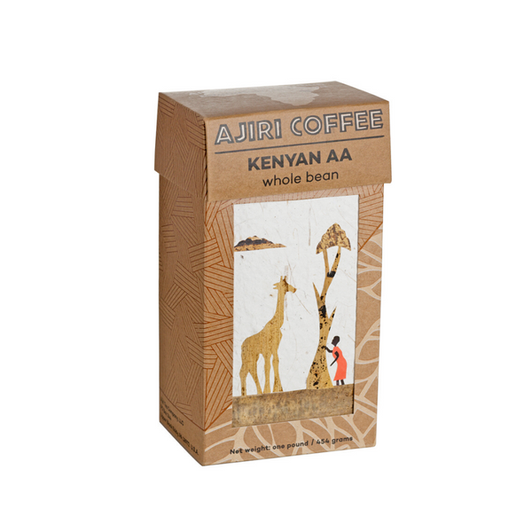 Kenyan AA Whole Bean Coffee - Ajiri Tea
